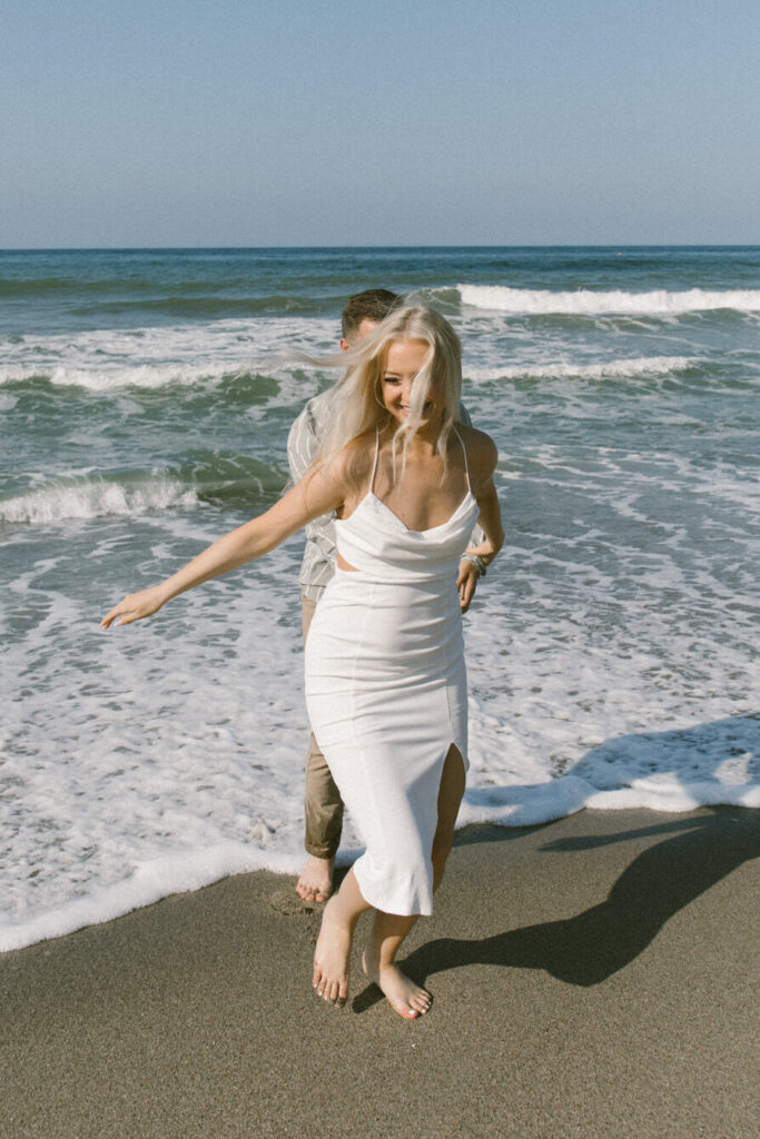 Malibu Vintage Car Engagement